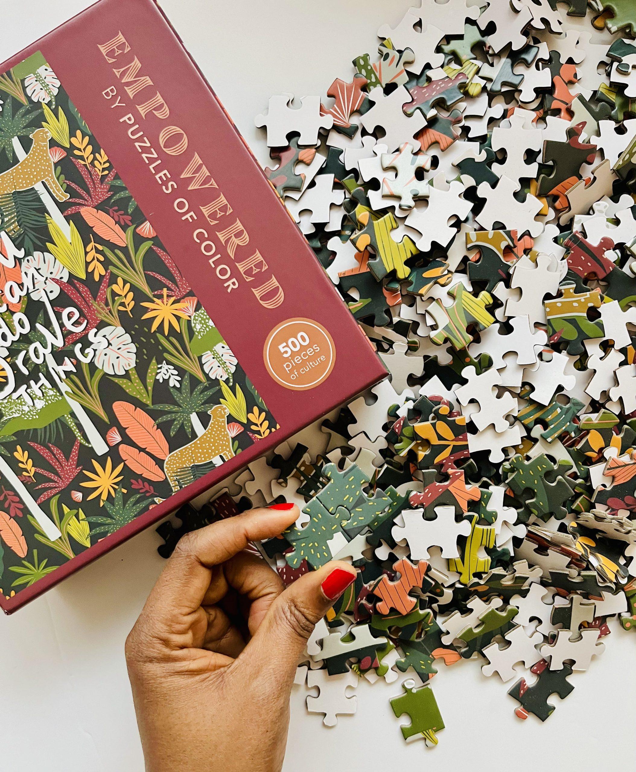 Encouraging Jigsaw Puzzle: BLE for Puzzles of Color - BLE